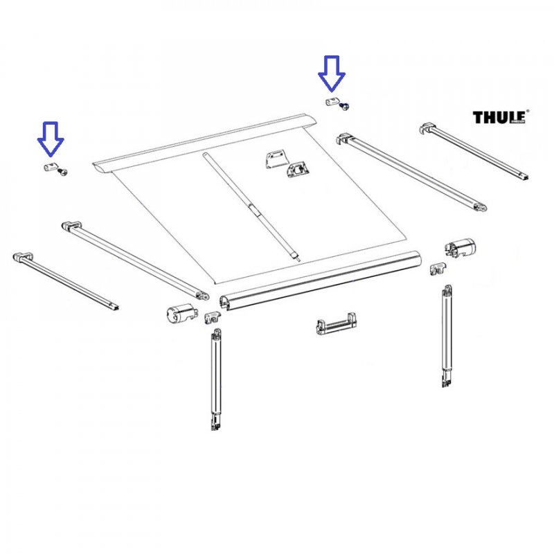 Thule Omnistor 1200 Pawls Kit | GetCamping