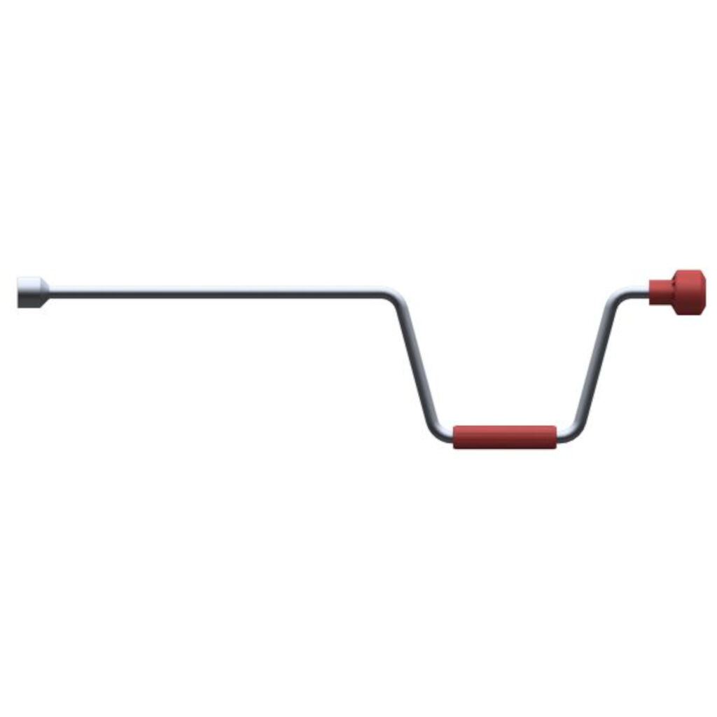 AL-KO Support leg crank 67 cm | GetCamping