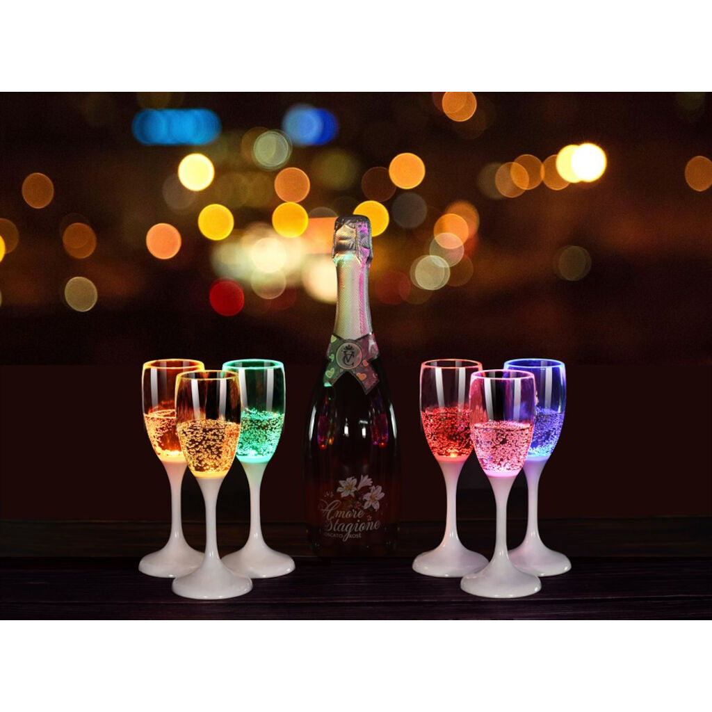 Unison Prosecco glass 12 cl - Luminous Yellow | GetCamping.eu